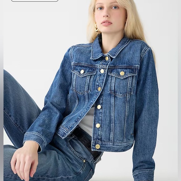 Jackets & Coats | J Crew Classic Denim Jacket | Poshmark